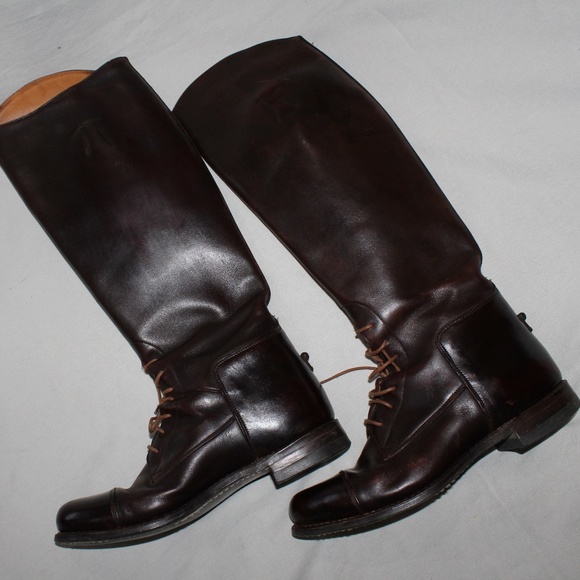 Dehner | Shoes | Dehner Brown Vintage Leather Field Boots Fantastic ...